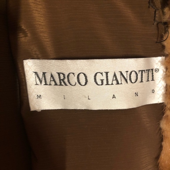 Marco Gianotti | Jackets & Coats | Designer Marco Gianotti Natural Mink ...